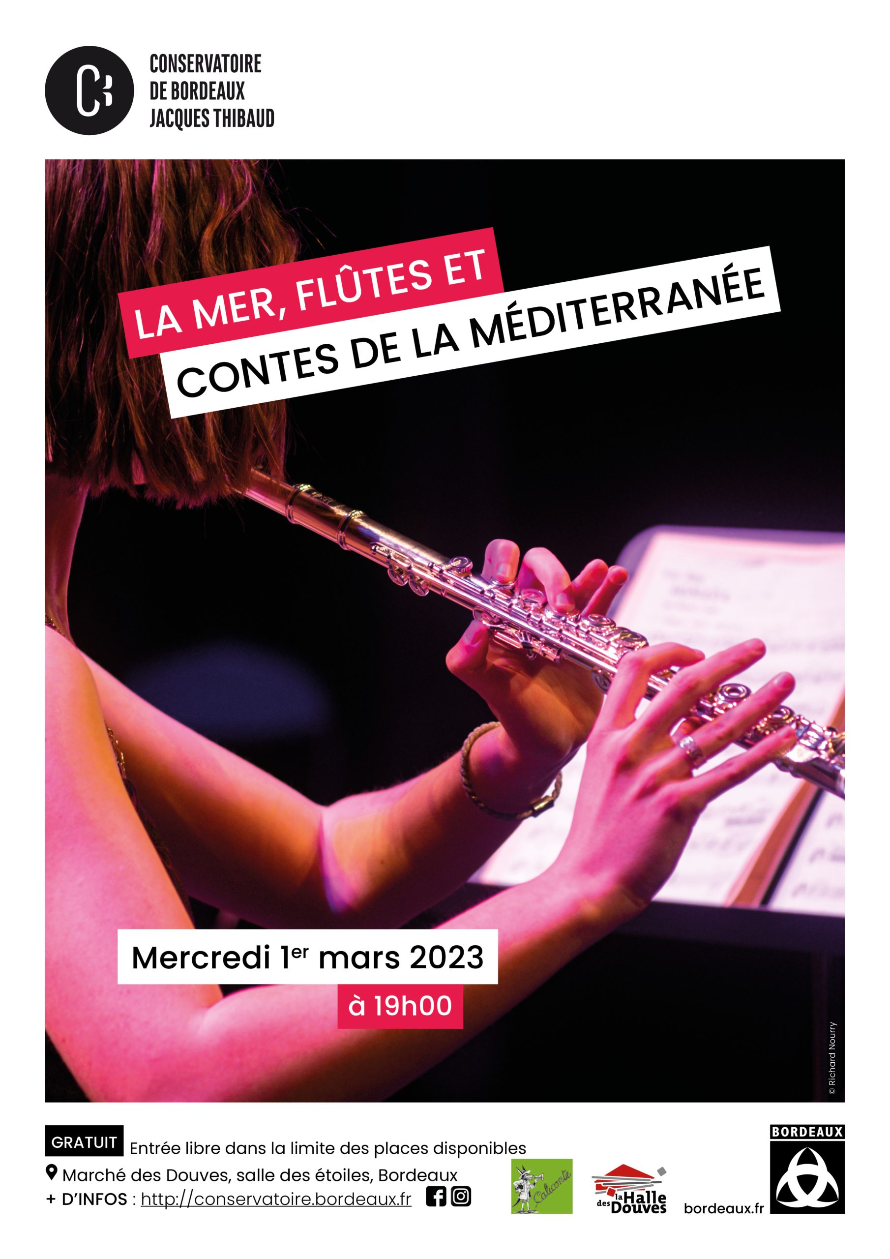 LA MER, FLÛTES ET CONTES DE LA MÉDITERRANÉE - Marché des Douves